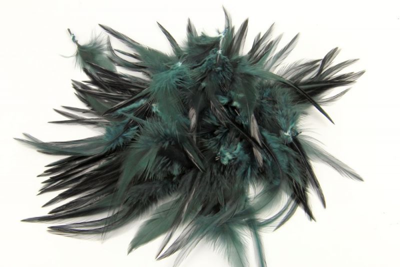 Cockerel Hackle feathers ideal for craft, feather flowers and jewellery