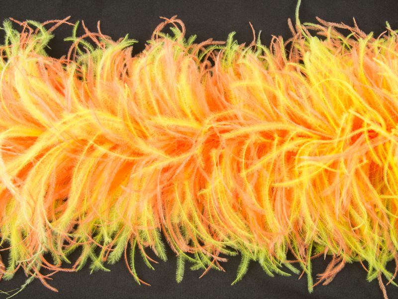 Feather Boas - Two-Tone Dyed Ostrich Feather Boa