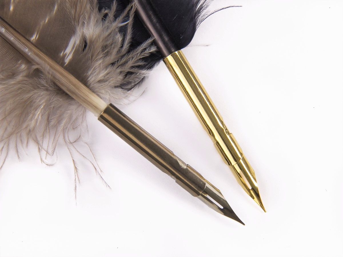 Feather Pens | Traditional Turkey Feather Ballpoint Pen