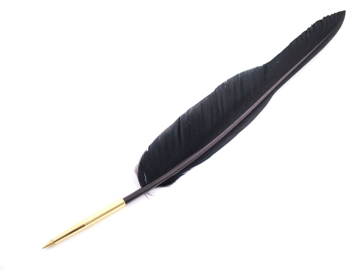 Feather Pens | Deluxe Goose Feather Ballpoint